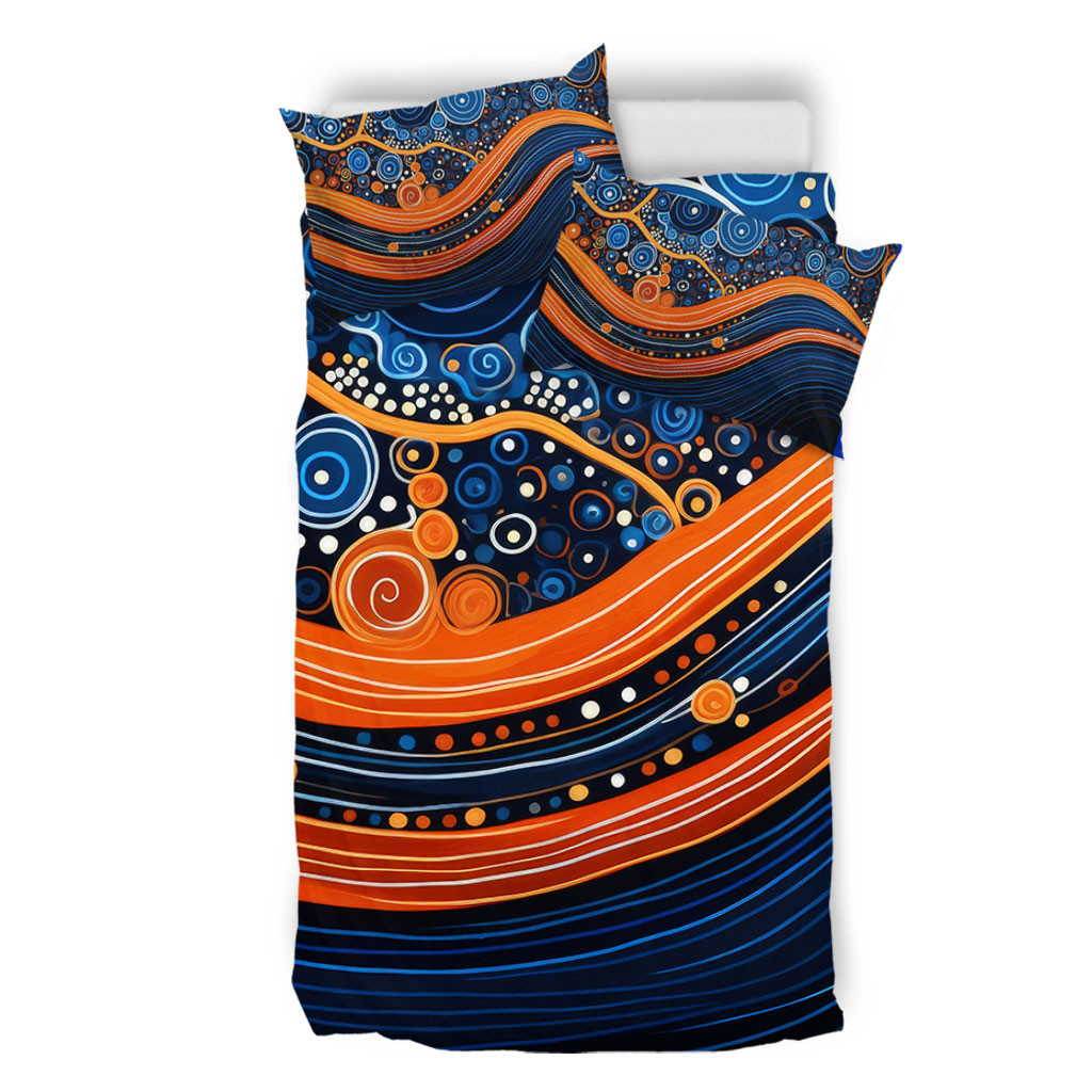 Australia Dreaming Aboriginal Bedding Set - Aboriginal Culture ...