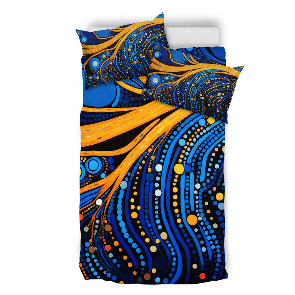 Australia Dreaming Aboriginal Bedding Set - Aboriginal Indigenous ...