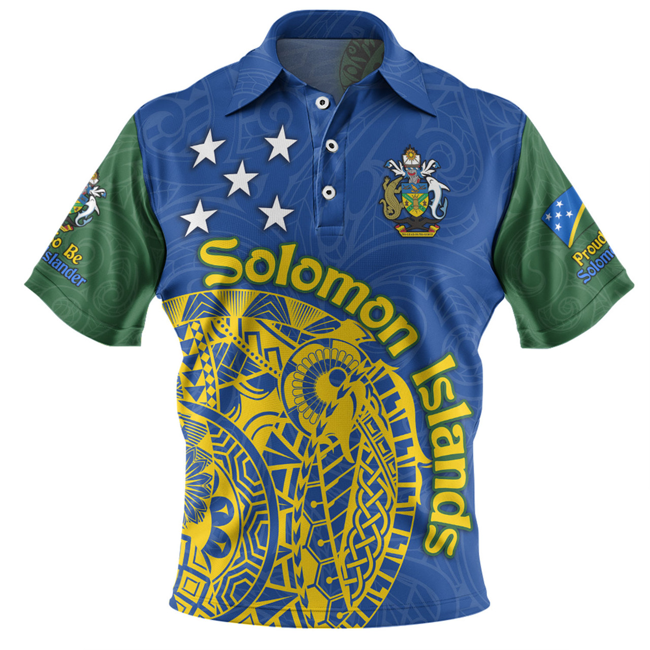 Australia South Sea Islanders Polo Shirt - Proud To Be Solomon Islander ...