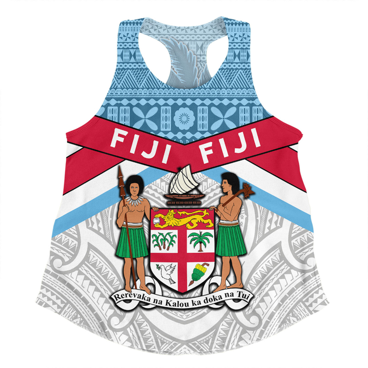 Australia South Sea Islanders Women Racerback Singlet - Fiji In Fijian ...