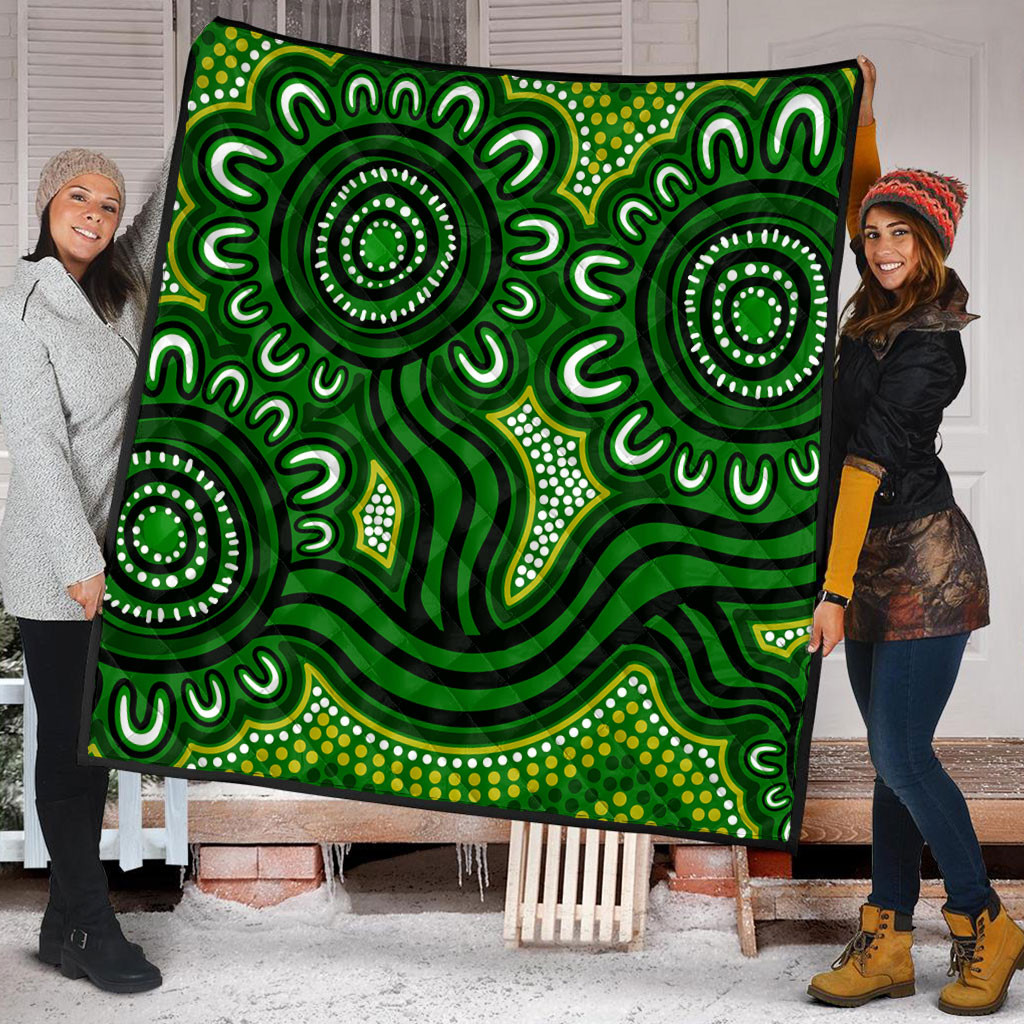 Australia Aboriginal Quilt - Dot Patterns From Indigenous Australian ...