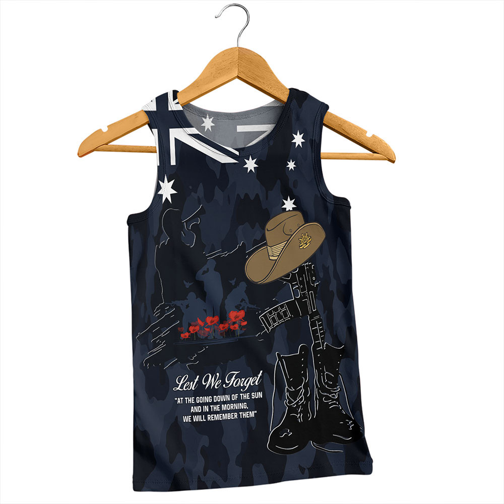 Australia Anzac Day Men Singlet - Anzac Day The Australian Army Men Singlet