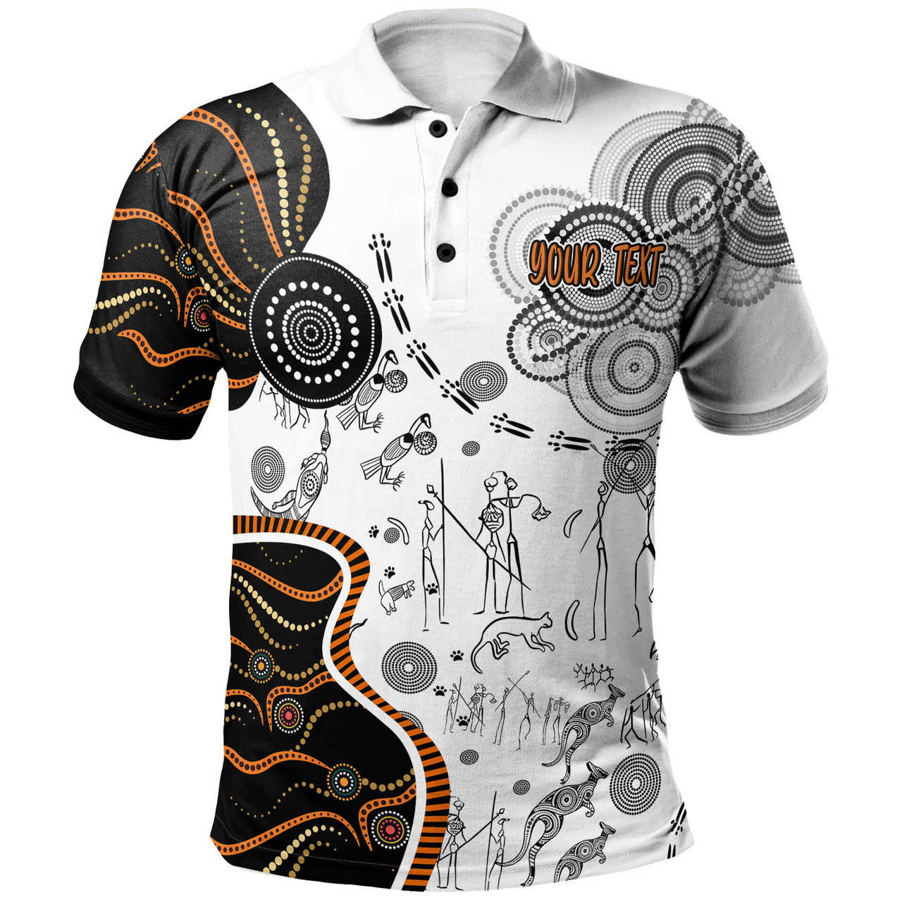 Australia Polo Shirt Naidoc Week 2024 Aboriginal Inspired Story