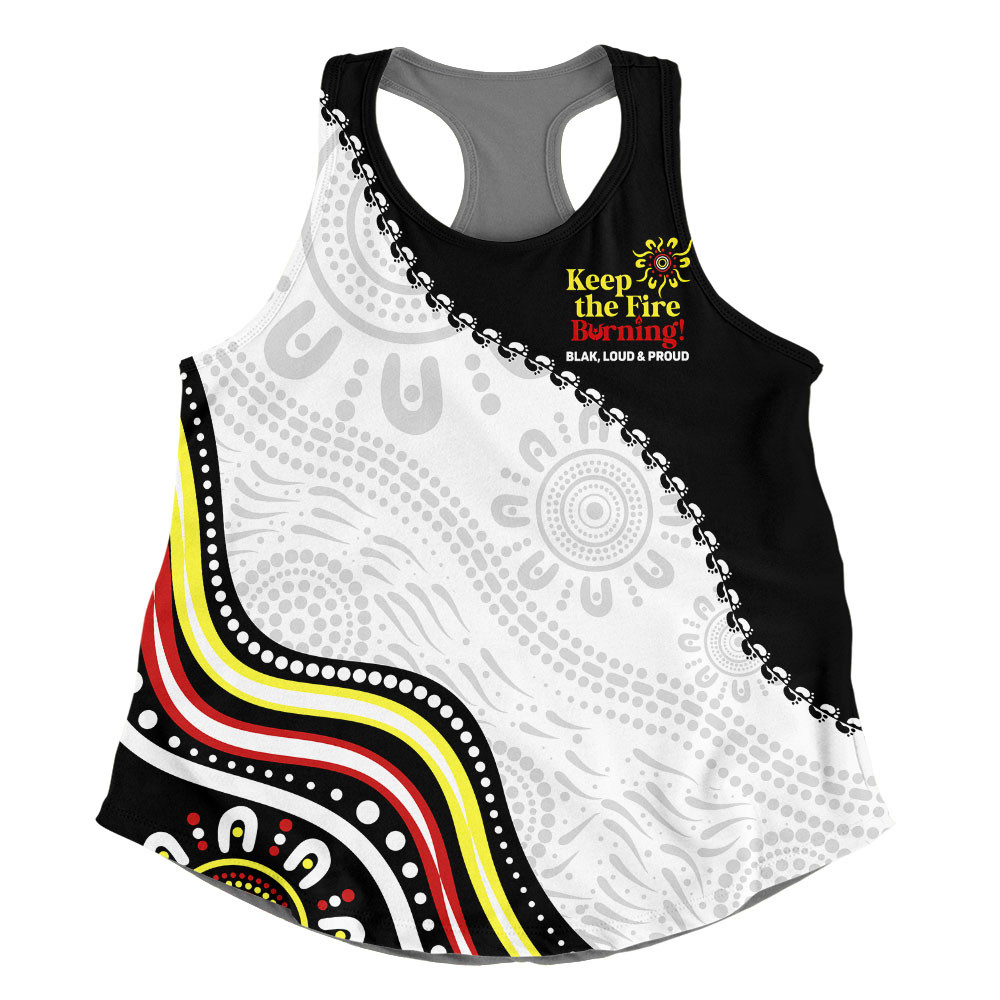 Australia Women Racerback Singlet Naidoc Week Indigenous Culture ...