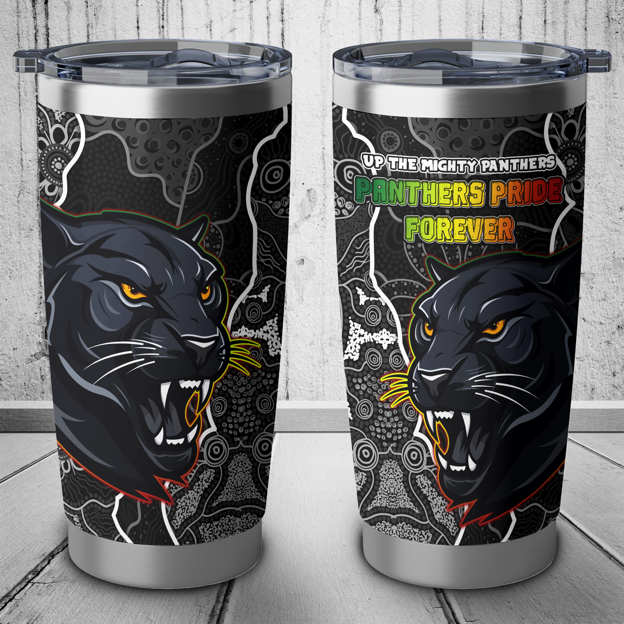 Penrith Panthers Tumbler Custom Grand Final With Contemporary Style Of ...