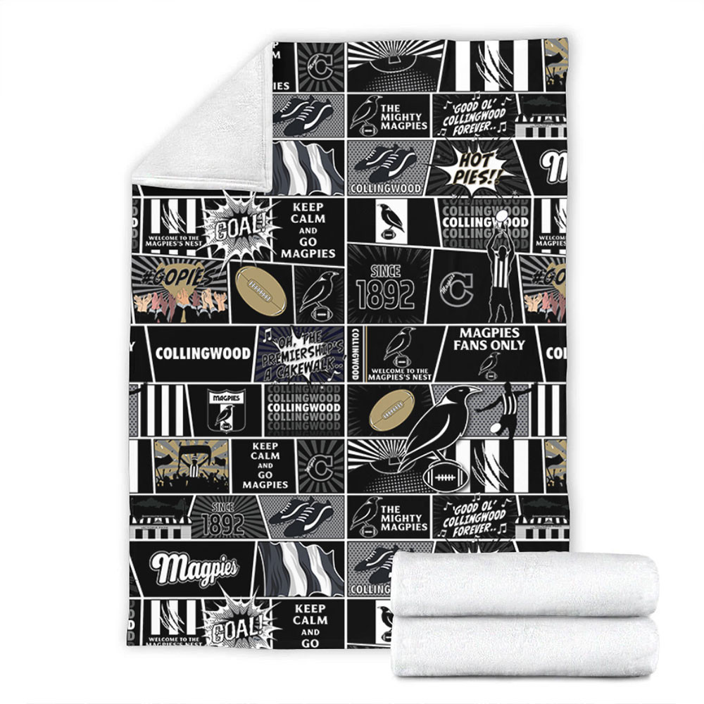 Collingwood Blanket Legacy Of The Pride Comic Style