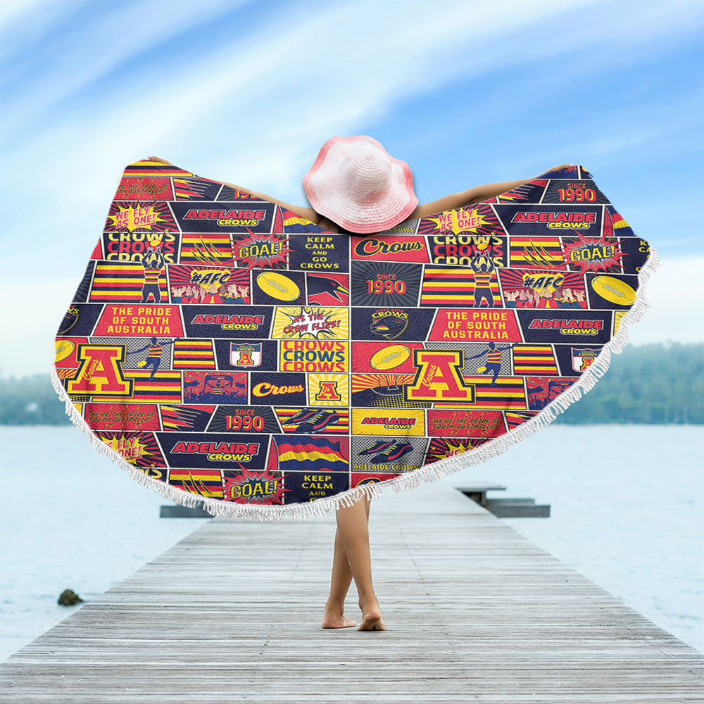 Adelaide Crows Beach Blanket Legacy Of The Pride Comic Style