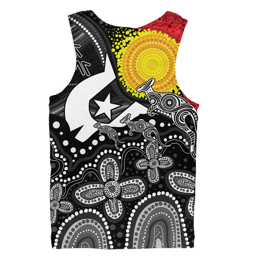 Indigenous Australian Aboriginal Men Singlet Journey Of Generations ...