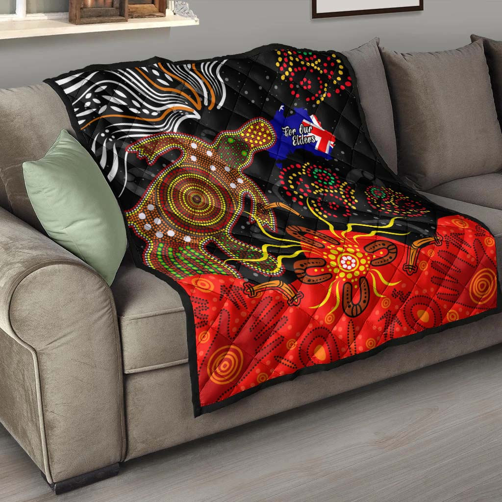 Australia Naidoc Week Quilt - Naidoc with Australia Flag and Aboriginal ...