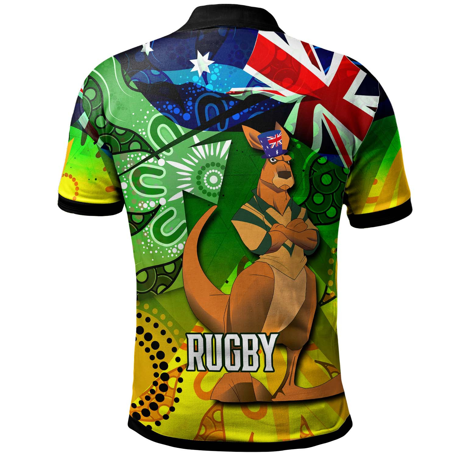 Wallabies Rugby Polo Shirt - Custom Australia National Rugby ...