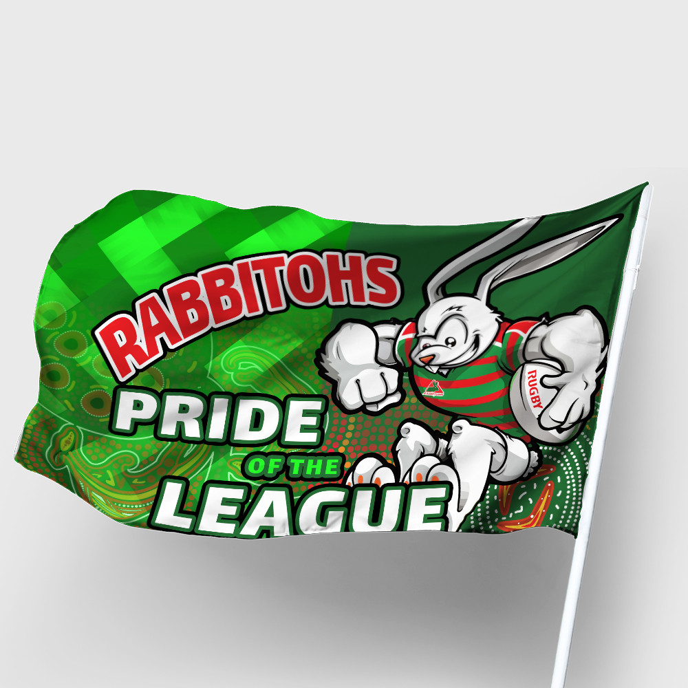 South Sydney Rabbitohs Flag - South Sydney Rabbitohs Pride Of ...