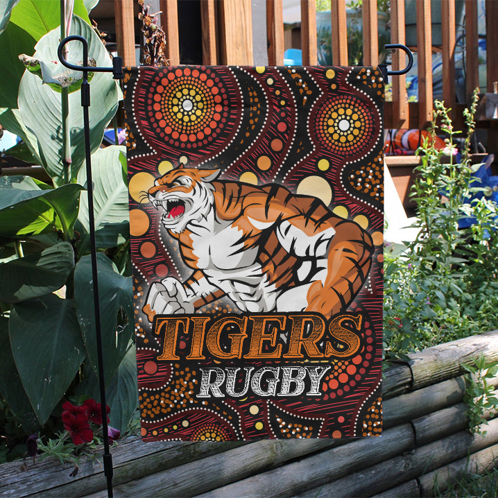 Wests Tigers Flag - Wests Tigers Aboriginal Inspired Indigenous Sport ...