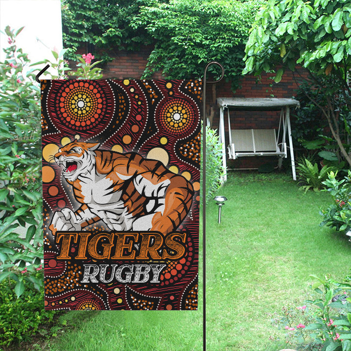 Wests Tigers Flag - Wests Tigers Aboriginal Inspired Indigenous Sport ...