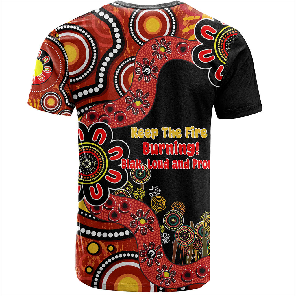 Australia T-Shirt Aboriginal Indigenous Naidoc Week Keep The Fire ...