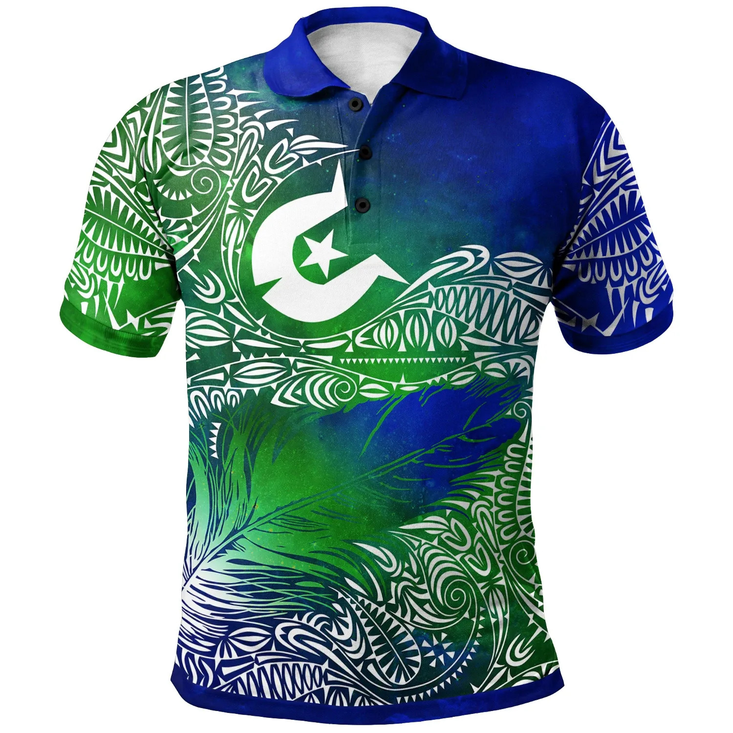 Australia Torres Strait Islander Polo Shirt - Feather Torres AetherT
