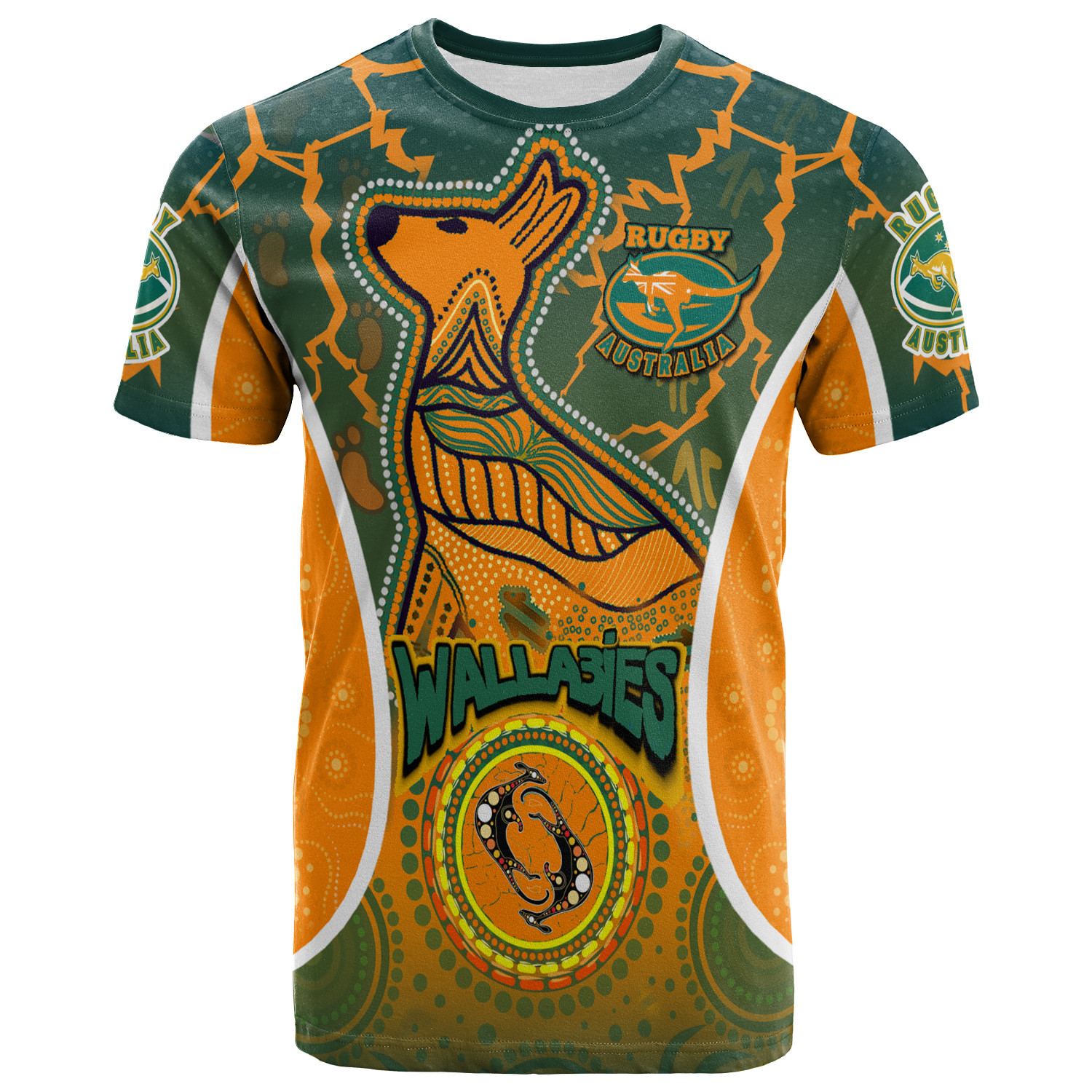 Wallabies Custom T-shirt - The Indigenous Wallabies Squad