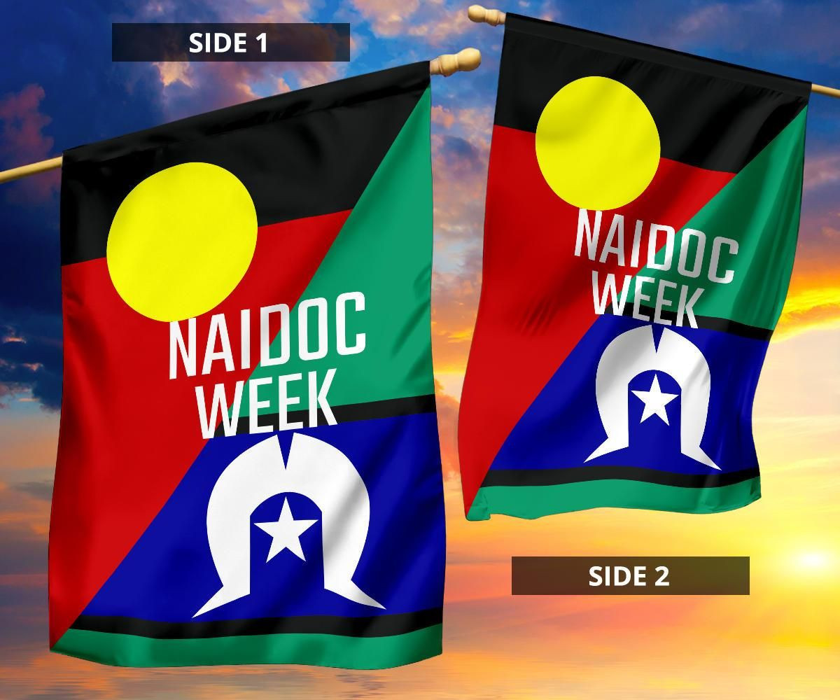Australia Naidoc Week Combination Flag - Indigenous Australian Flags ...