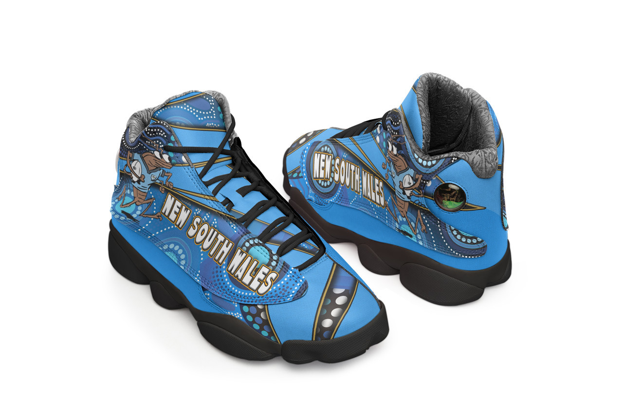New South Wales Team High Top Basketball Shoes J 13 - New South Wales ...