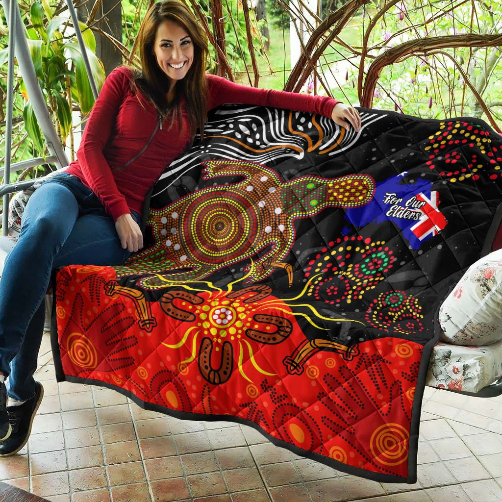 Australia Naidoc Week Quilt - Naidoc with Australia Flag and Aboriginal ...