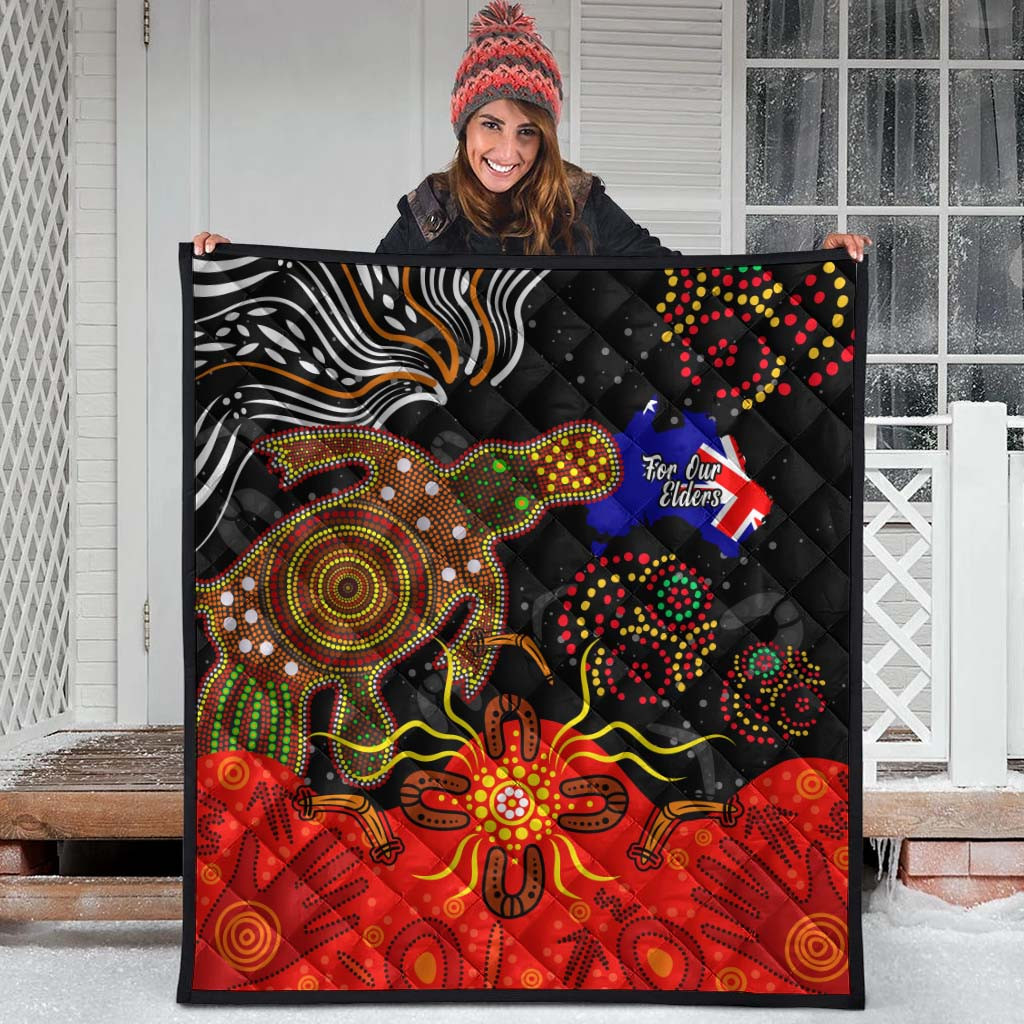 Australia Naidoc Week Quilt - Naidoc with Australia Flag and Aboriginal ...