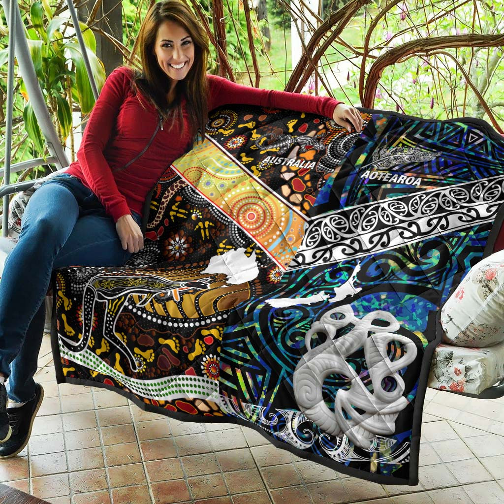 Australia Aboriginal Inspired Quilt - Aotearoa and Australia Indigenous ...