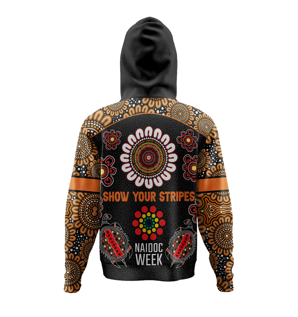 Wests Tigers Naidoc Week Hoodie - NAIDOC WEEK 2023 Indigenous Inspired ...