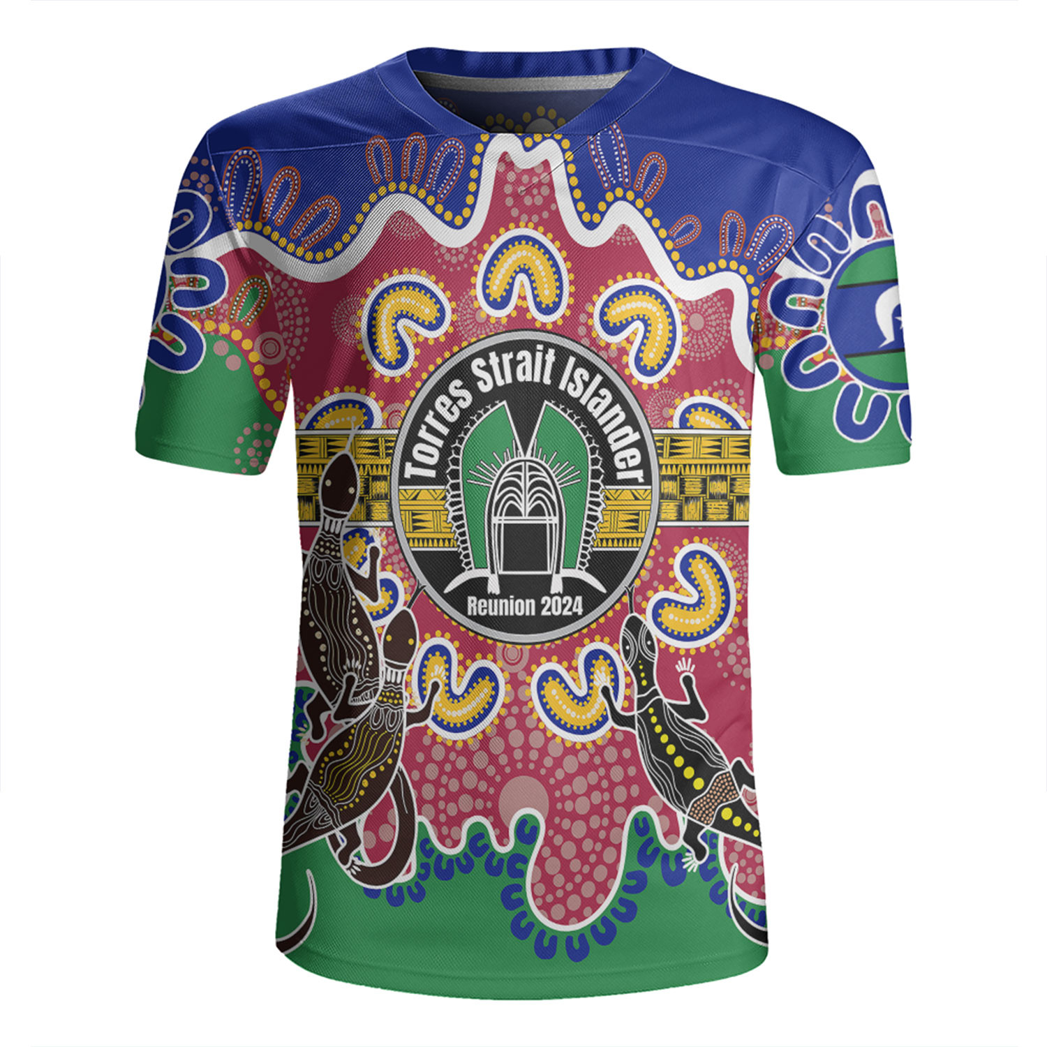 Australia Torres Strait Islands Custom Rugby Jersey - Torres Strait ...