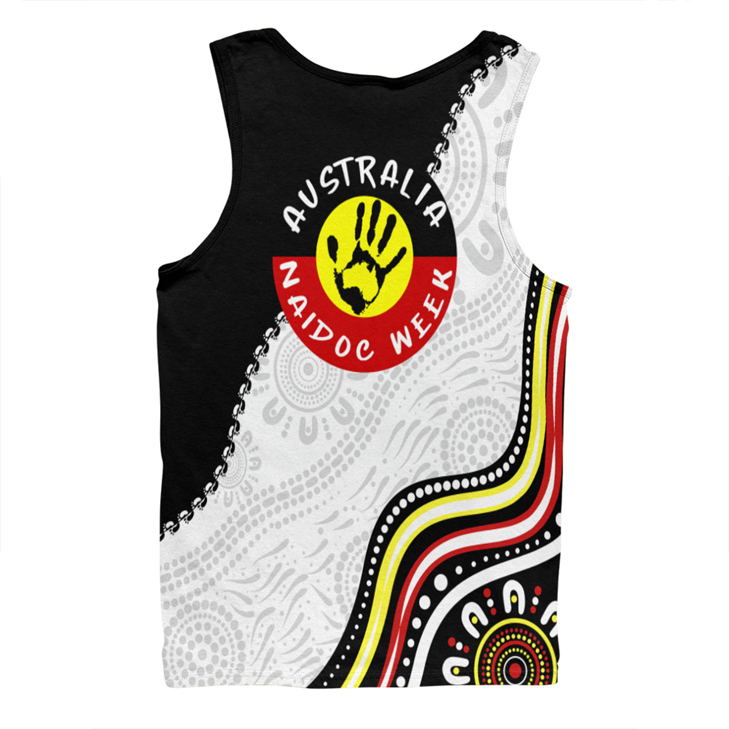 Australia Men Singlet Naidoc Week Indigenous Culture Inspired Keep the ...