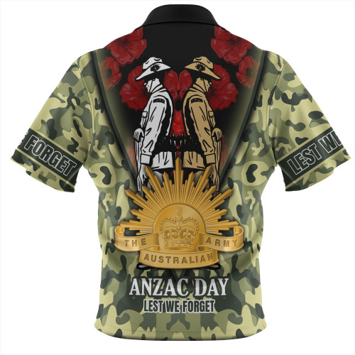 Australia Anzac Day Polo Shirt - Anzac Day The Australian Army Polo Shirt