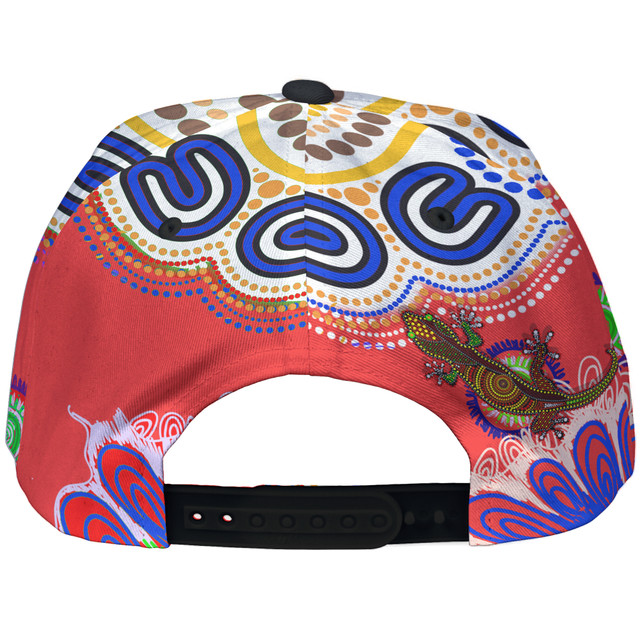 Australia Sydney Indigenous Custom Cap - Protection Under Sun
