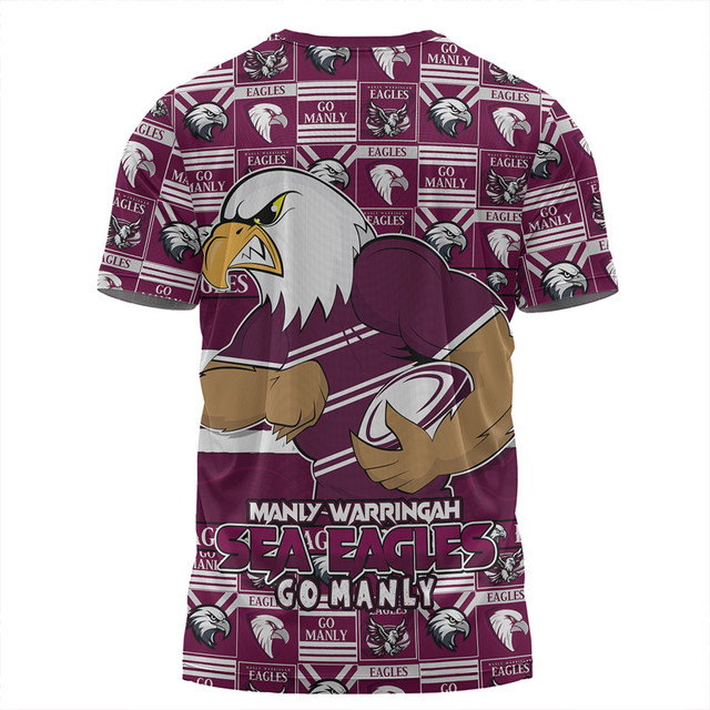 Manly Warringah Sea Eagles T-Shirt Champion’s Pride Comic Style