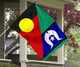 Australia Naidoc Week Combination Flag - Indigenous Australian Flags ...