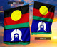 Australia Naidoc Week Combination Flag - Indigenous Australian and ...
