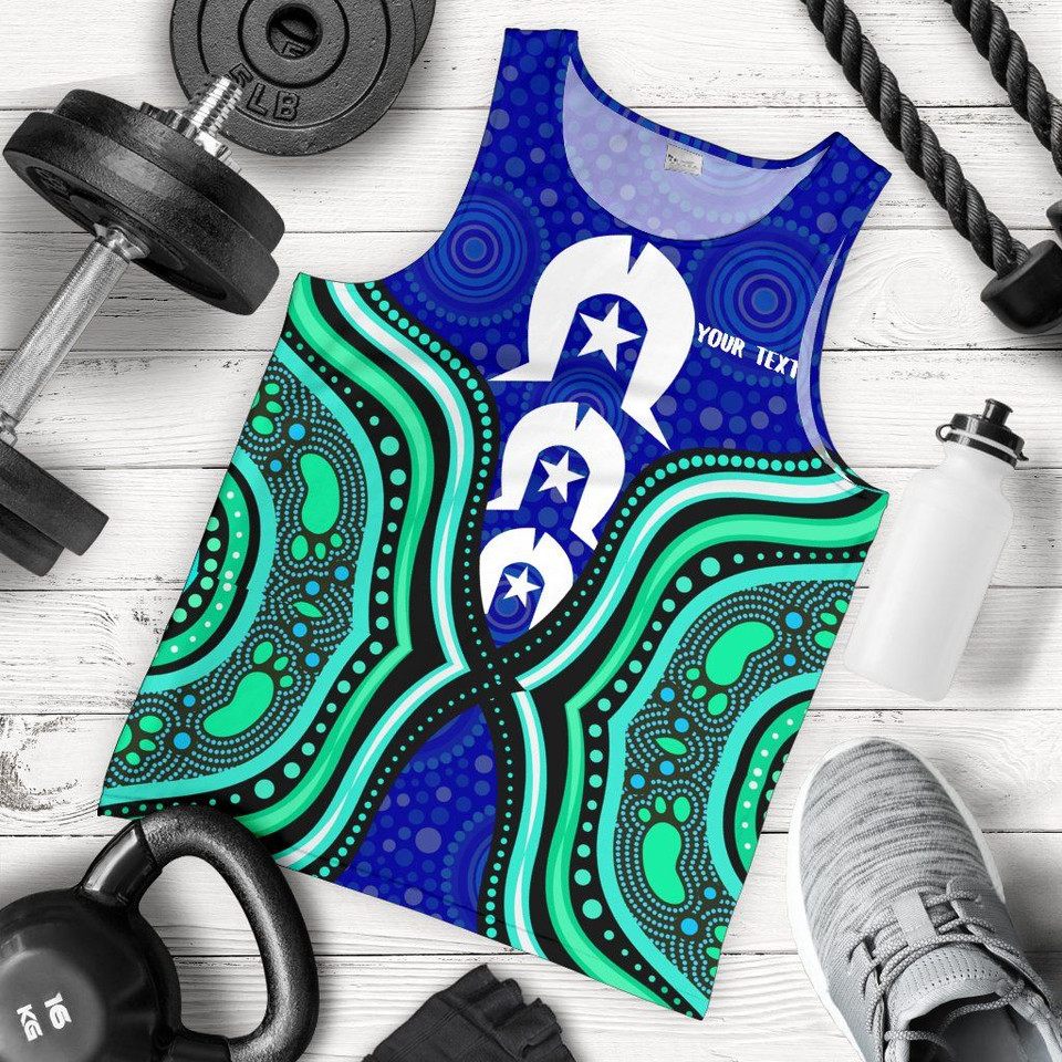 [Custom] Australia Torres Strait Men Tank Top - Torres Strait Symbol ...