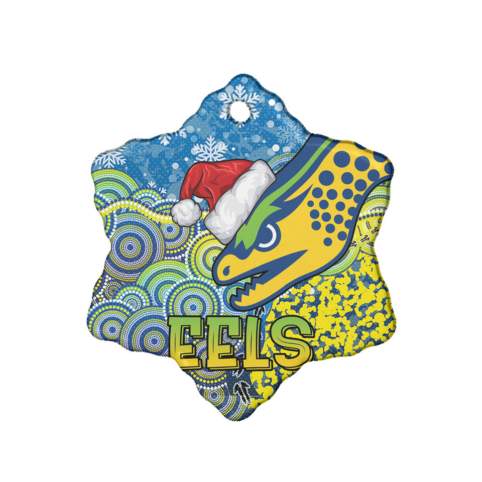 Parramatta Eels Christmas Ceramic Ornament - Christmas Indigenous ...