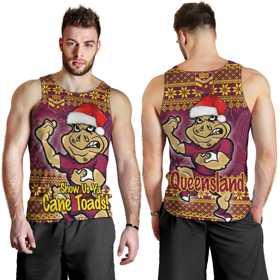 Cane Toads Men Tank Top - Custom Christmas Show Us Ya Cane Toads Men ...