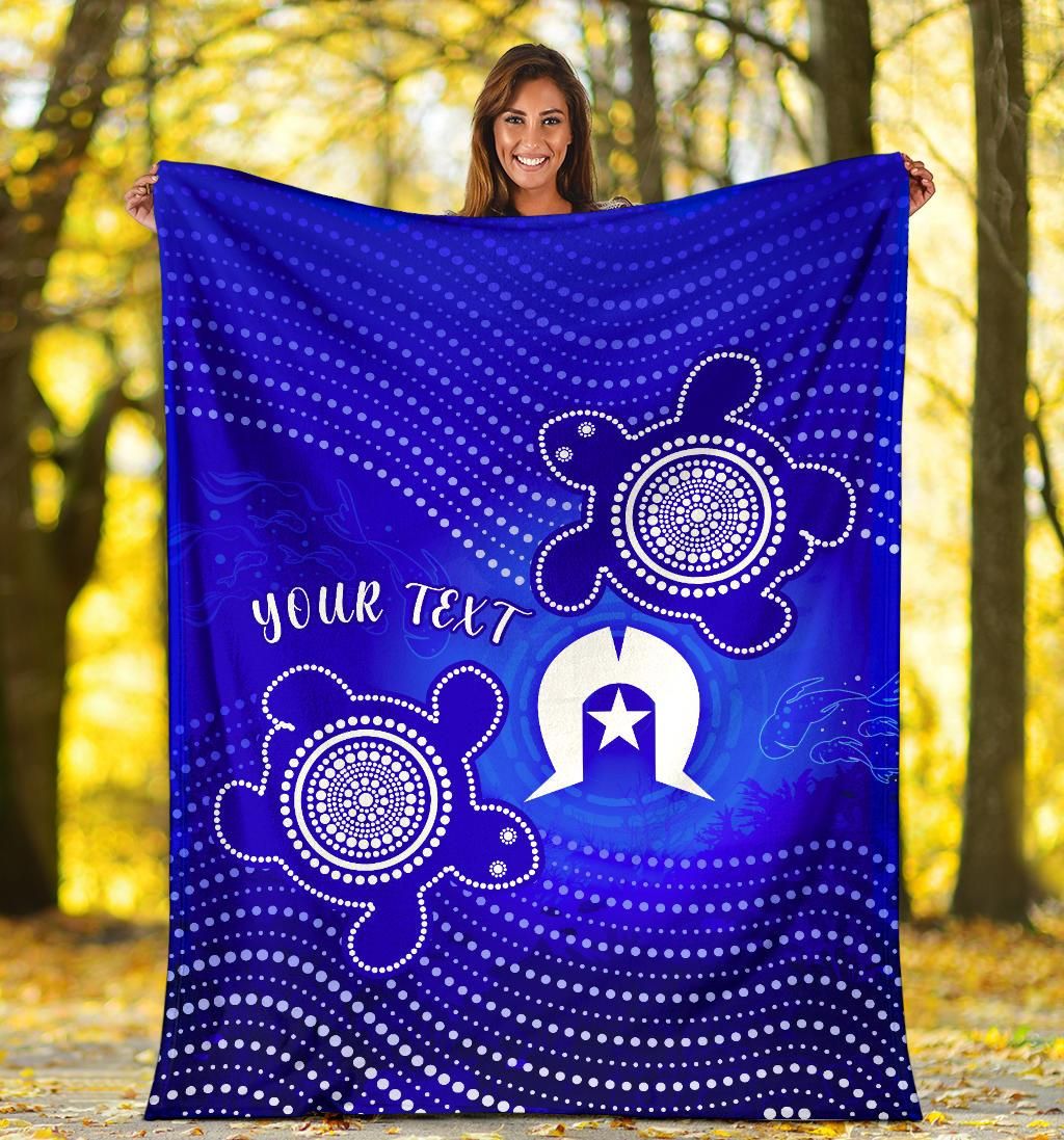 [Custom] Australia Torres Strait Islanders Blanket - Torres Symbol With ...