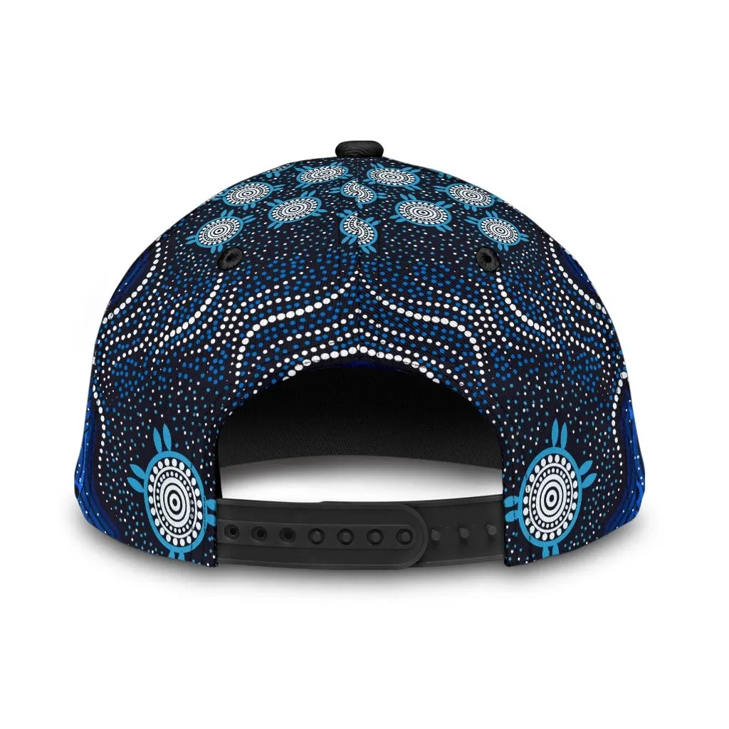 Australia Aboriginal Cap - Aboriginal Dot Art Painting VER5