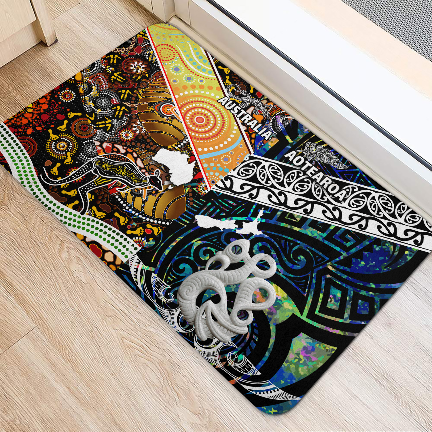 Australia Aboriginal Door Mat - Aotearoa and Australia Indigenous ...