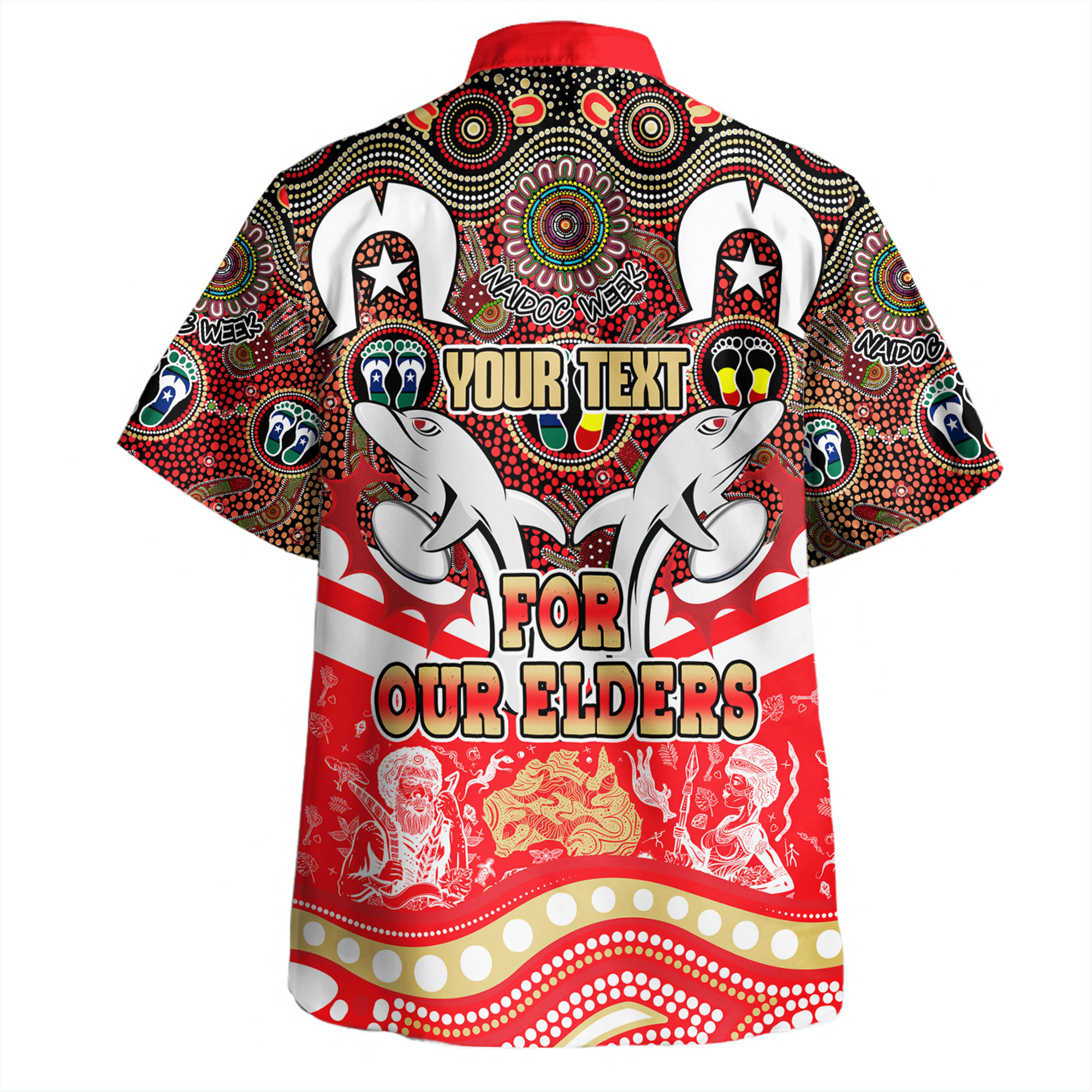 Redcliffe Dolphins Naidoc Week Hawaiian Shirt - NAIDOC Week 2023 ...