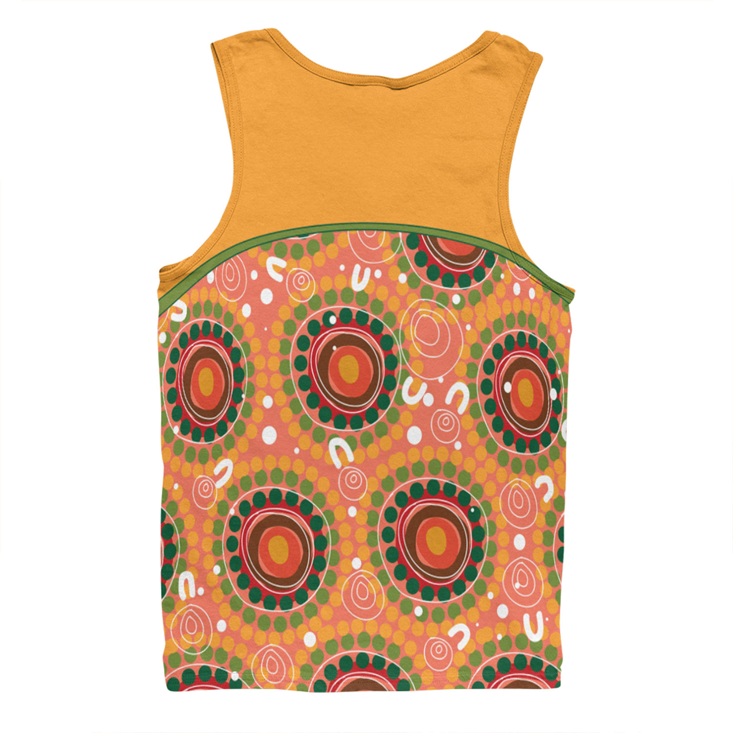 Australia Aboriginal Custom Men Singlet - Abstract Seamless Pattern ...