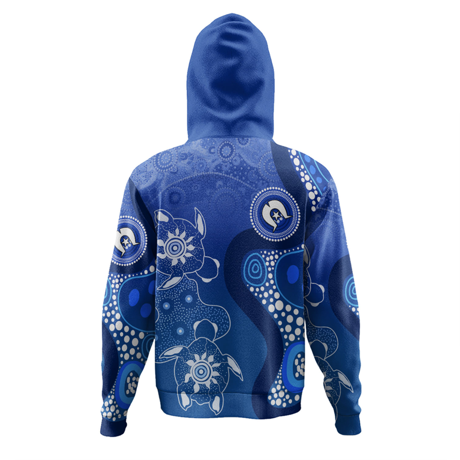 Australia Turtles Aboriginal Hoodie - Indigenous Dot Turtles In The ...