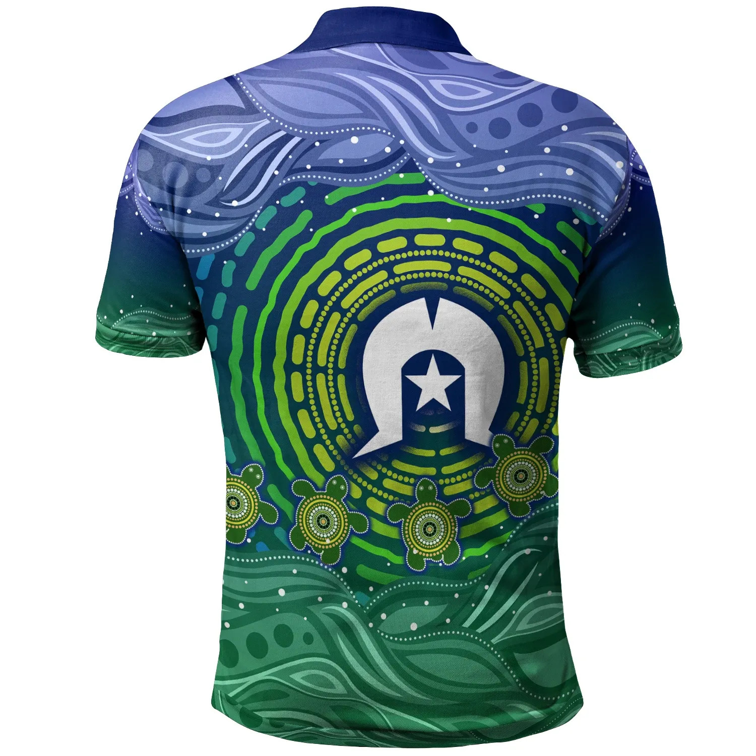 Australia Torres Strait Islanders Polo - Aboriginal Turtle