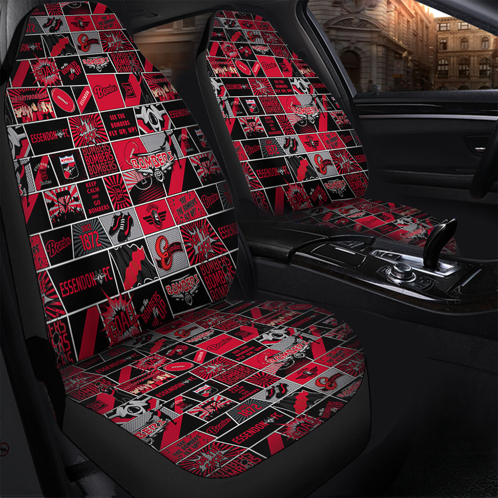 Essendon Car Seat Cover Legacy Of The Pride Comic Style