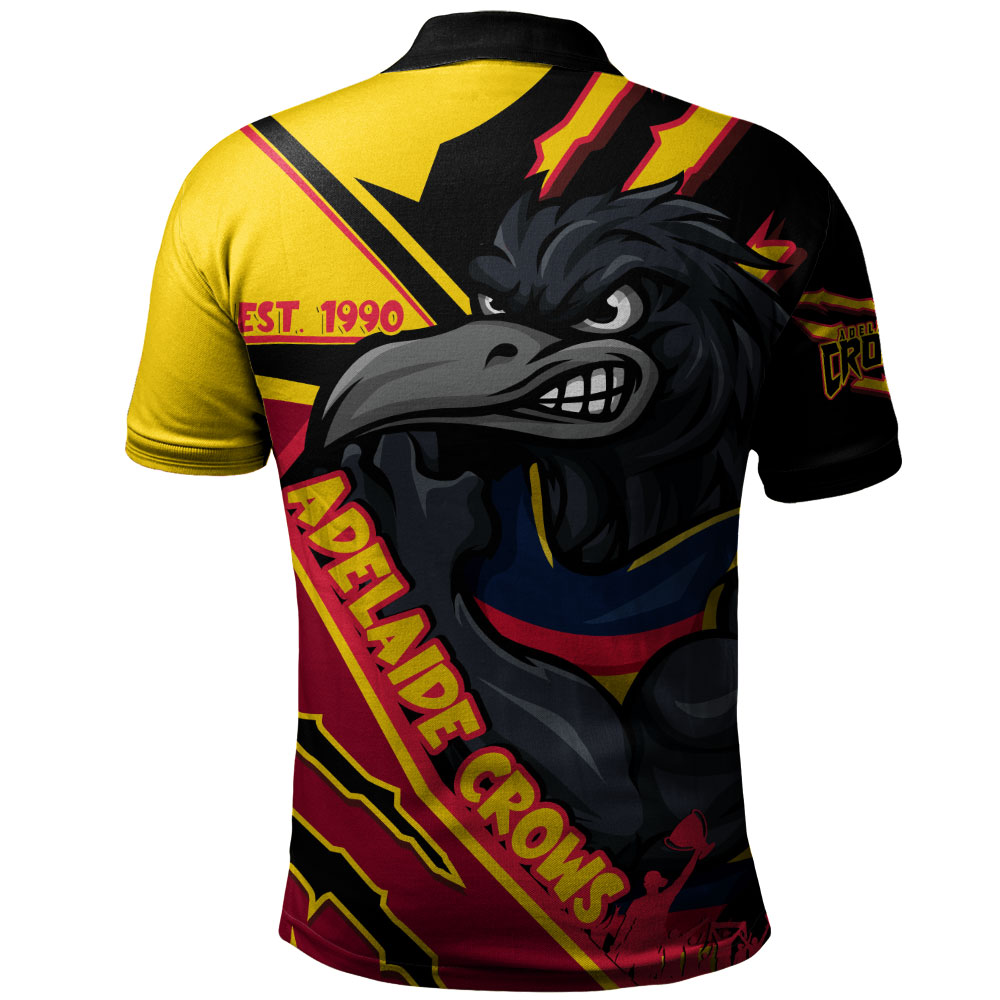 Adelaide Crows Polo Shirt Battlefield Glory Gear