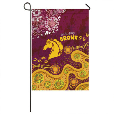 Brisbane Broncos Flag - Go Mighty Bronx Flag