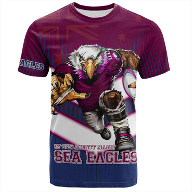 Manly Warringah Sea Eagles T-shirt - Manly Warringah Sea Eagles Macost ...