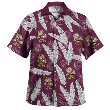 Queensland Custom Hawaiian Shirt - Tropical Patterns QLD Hawaiian Shirt