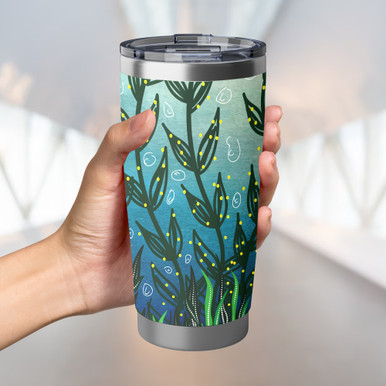 Australia Aboriginal Tumbler - Nature Concept Aboriginal Style Tumbler