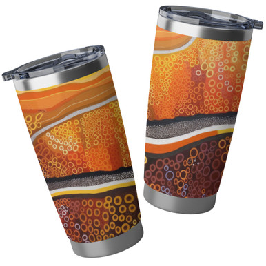 Australia Aboriginal Tumbler - Abstract Theme Of Australian Indigenous ...
